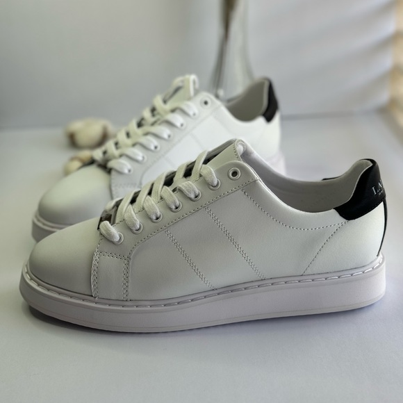 Ralph Lauren | Shoes | Ralph Lauren Angeline Iv Action Leather Sneakers ...